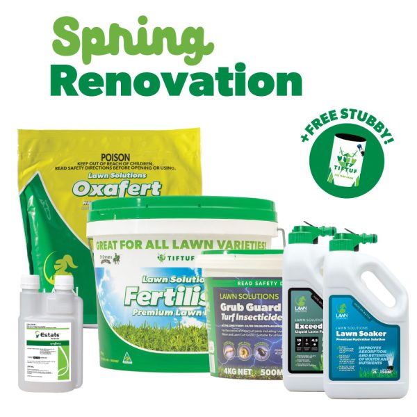 Spring Lawn Renovation Pack - The Turf Farm - Premium Instant Lawn